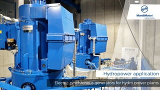 Marelli Motori hydropower applications | PPT