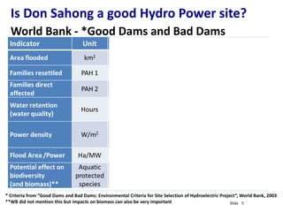 Hydropower development in laos don sahong experience in addressing ...