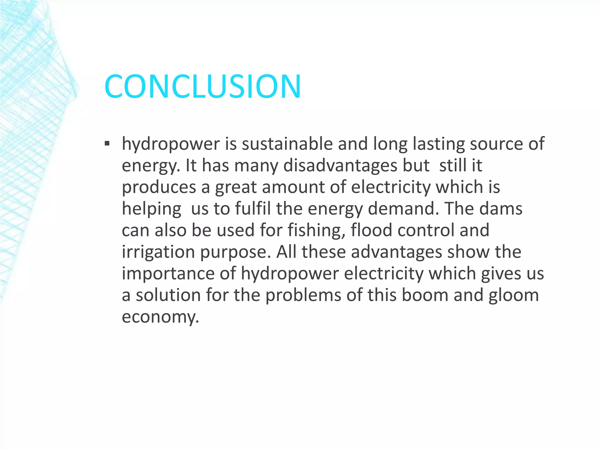 Hydro Power Generation: School and College Project (With Thesis) | PPTX