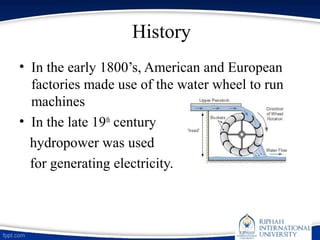 Hydropower palnts | PPT