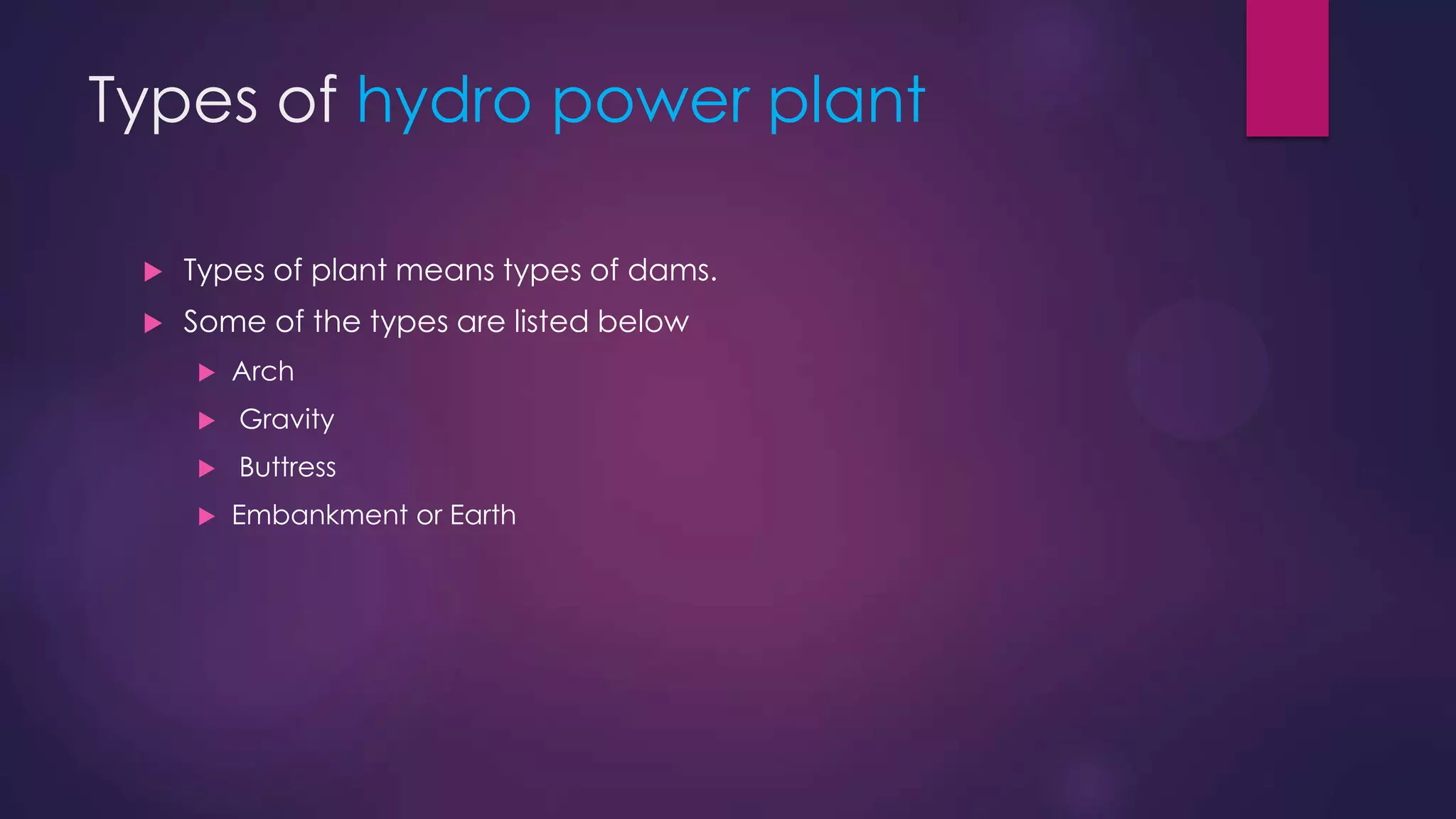 Hydro power plant | PPTX