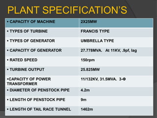 Hydro power plant | PPTX
