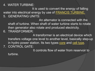 Hydro power plant | PPTX
