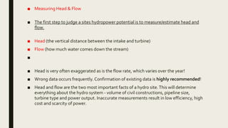 Hydro power plant | PPTX