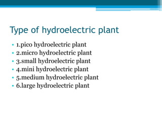 Hydro power plant | PPT