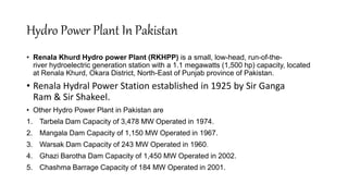 Hydro power plant | PPTX
