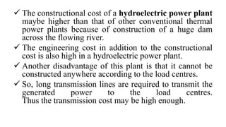 Hydro power plant | PPTX
