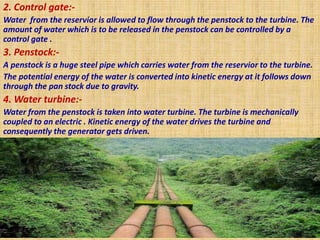 Hydro power plant | PPTX