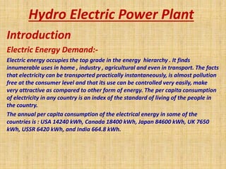 Hydro power plant | PPTX