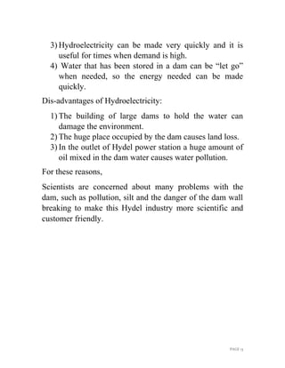 DVC Panchet Hydro Powerplant Project | DOCX