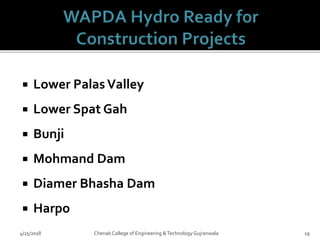 Hydropower plants of pakistan | PPTX