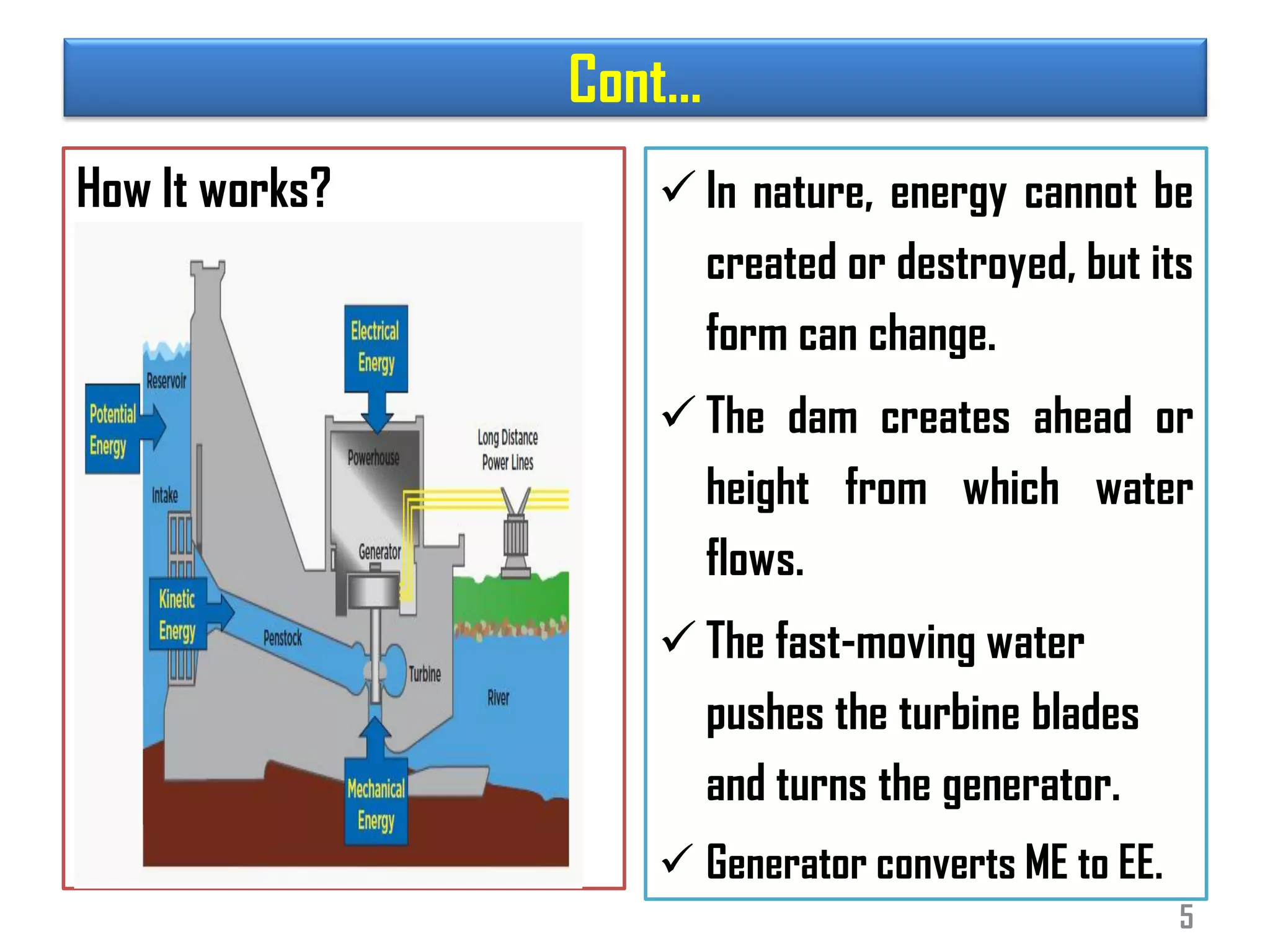 Hydropower ppt Teklemariam Negash | PDF