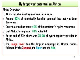 Hydropower ppt Teklemariam Negash | PDF