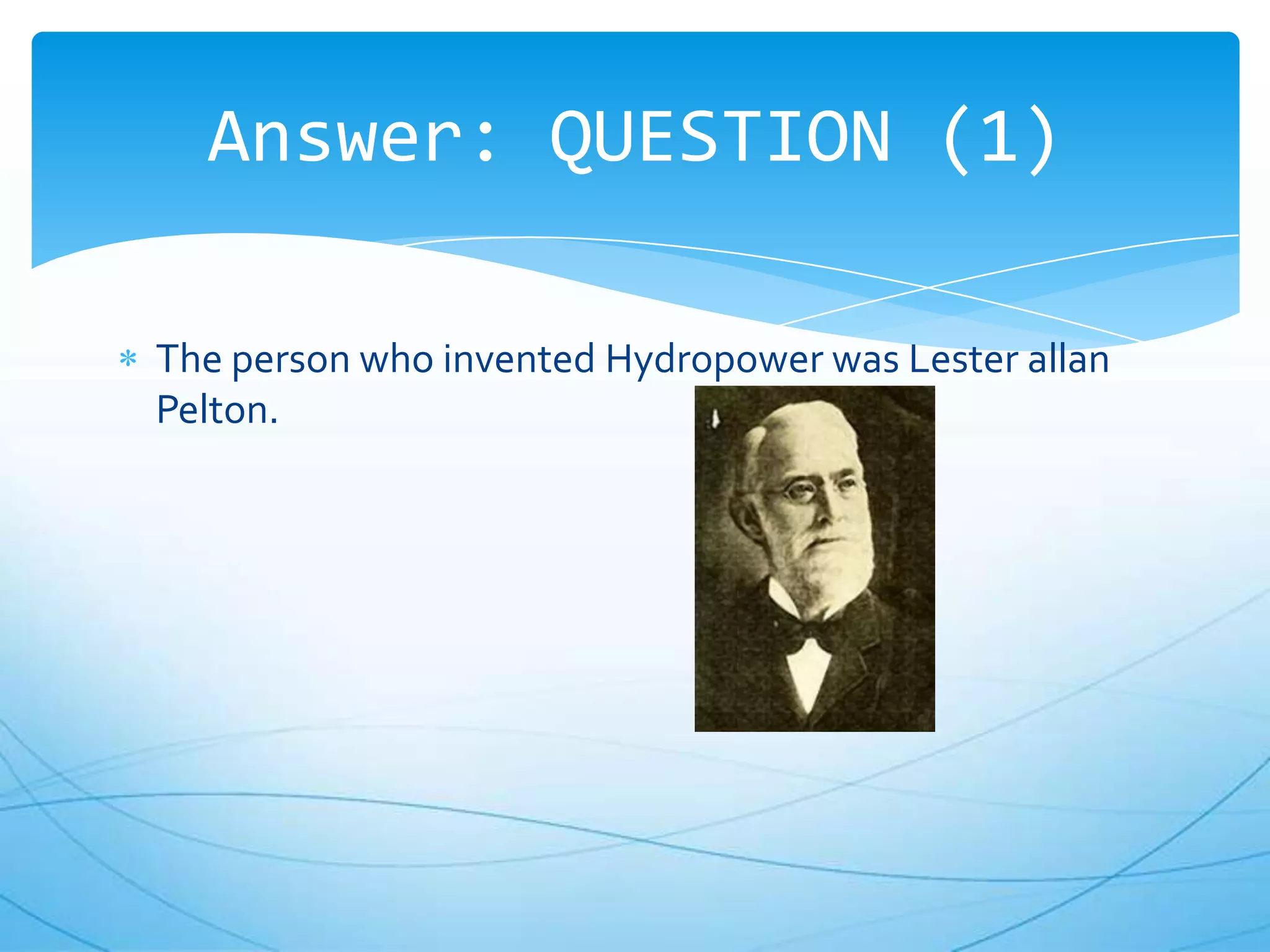 Hydropower slide show. | PPTX