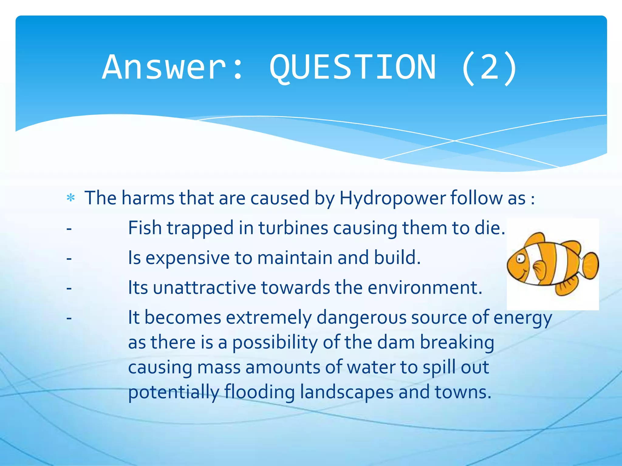 Hydropower slide show. | PPTX