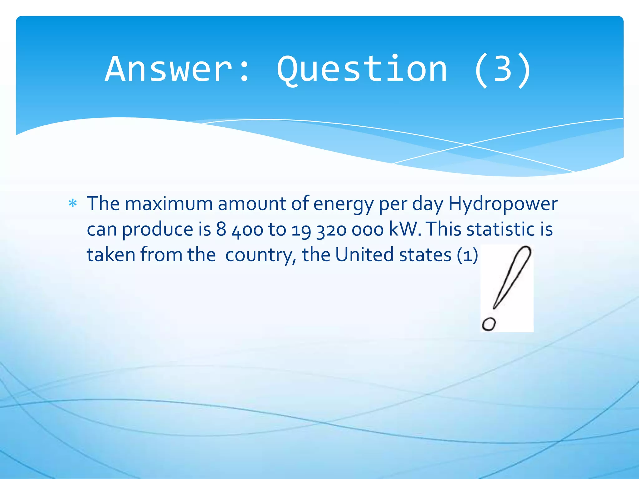 Hydropower slide show. | PPTX