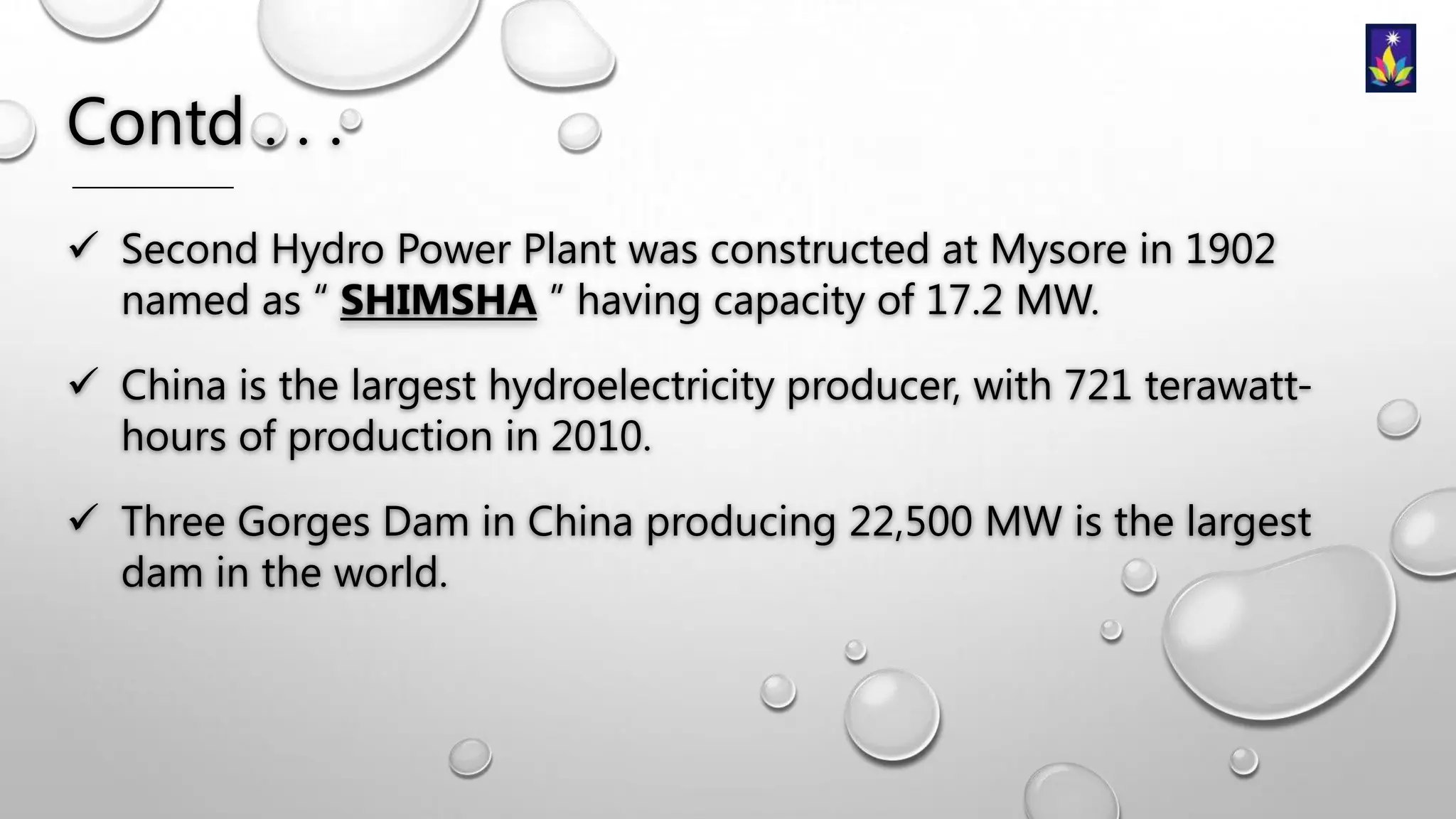 Hydro ppt | PPTX