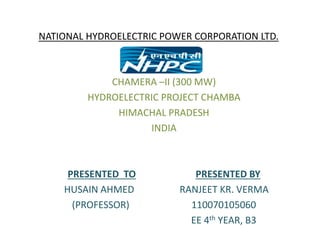Hydro Electric project | PPTX