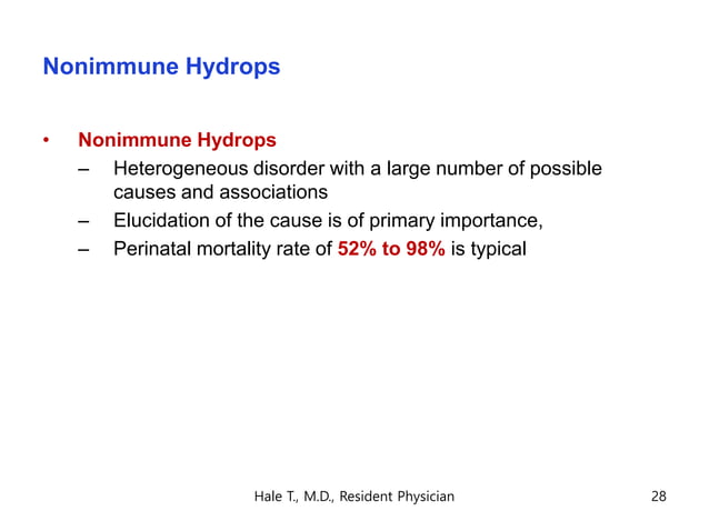 Hydrops fetalis: Immune and nonimmune fetal hydrops | PDF | Pregnancy ...