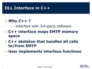 Hydro Quebec Roumy Interfacing Emtp Rv Withothersoftware Using C++ | PDF