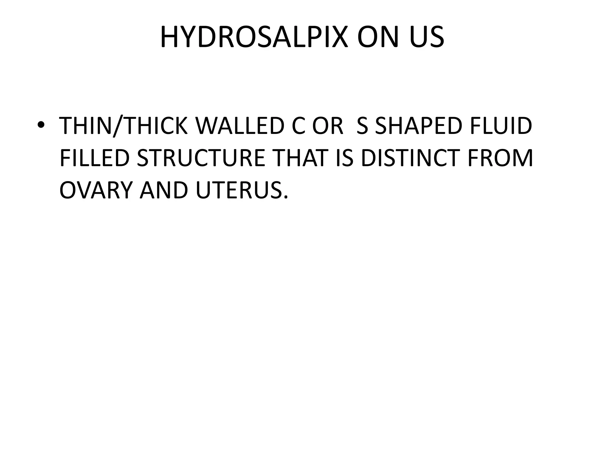 Hydrosalpinx | PPT
