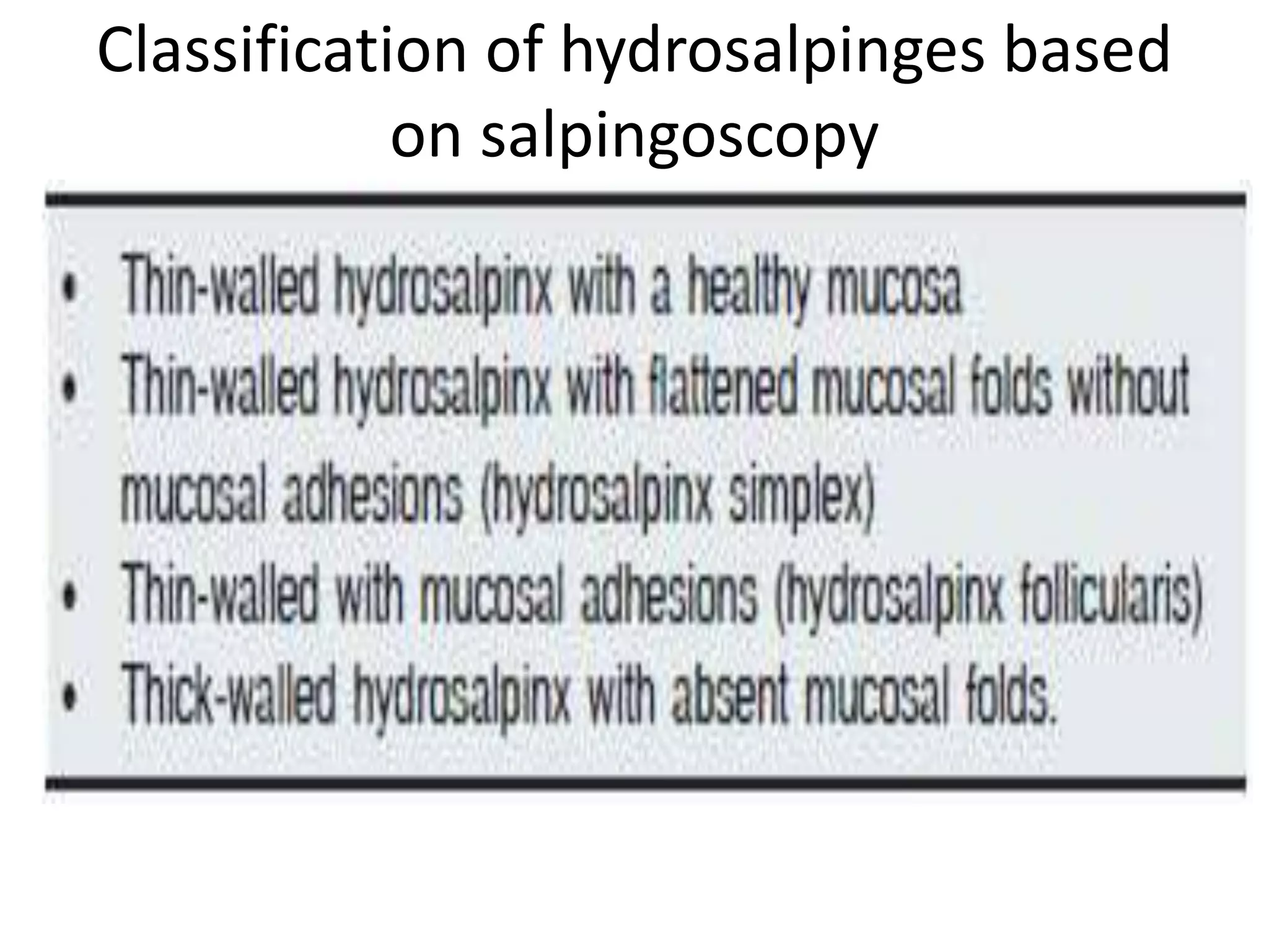 Hydrosalpinx | PPT