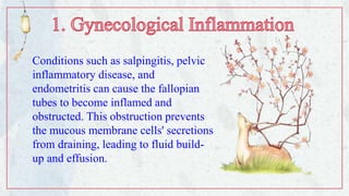 Hydrosalpinx- More Than Just Water in the Fallopian Tube | PPTX