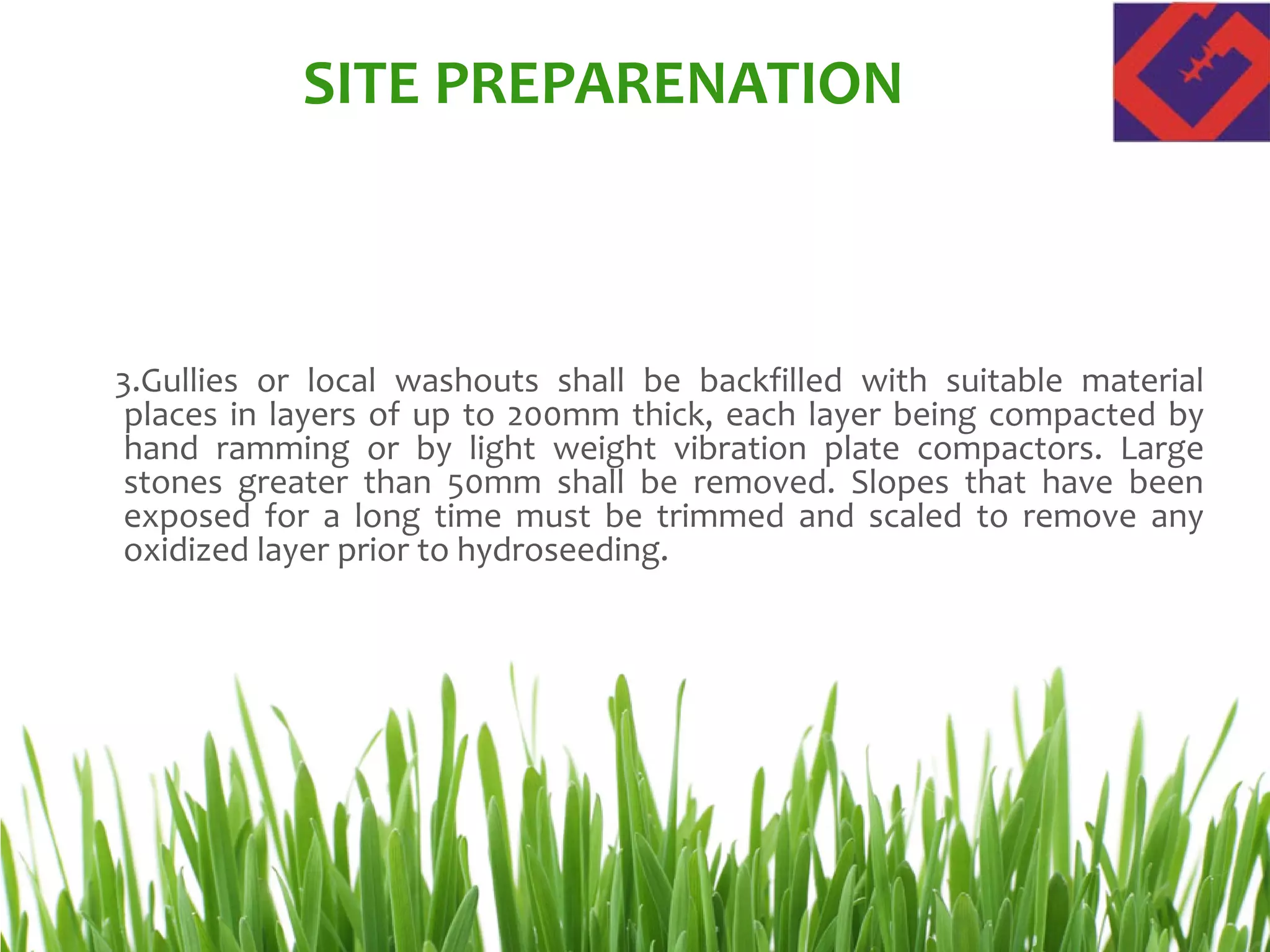 Hydroseeding for erosion control | PDF