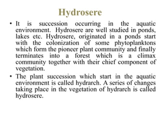 Hydrosere | PPTX