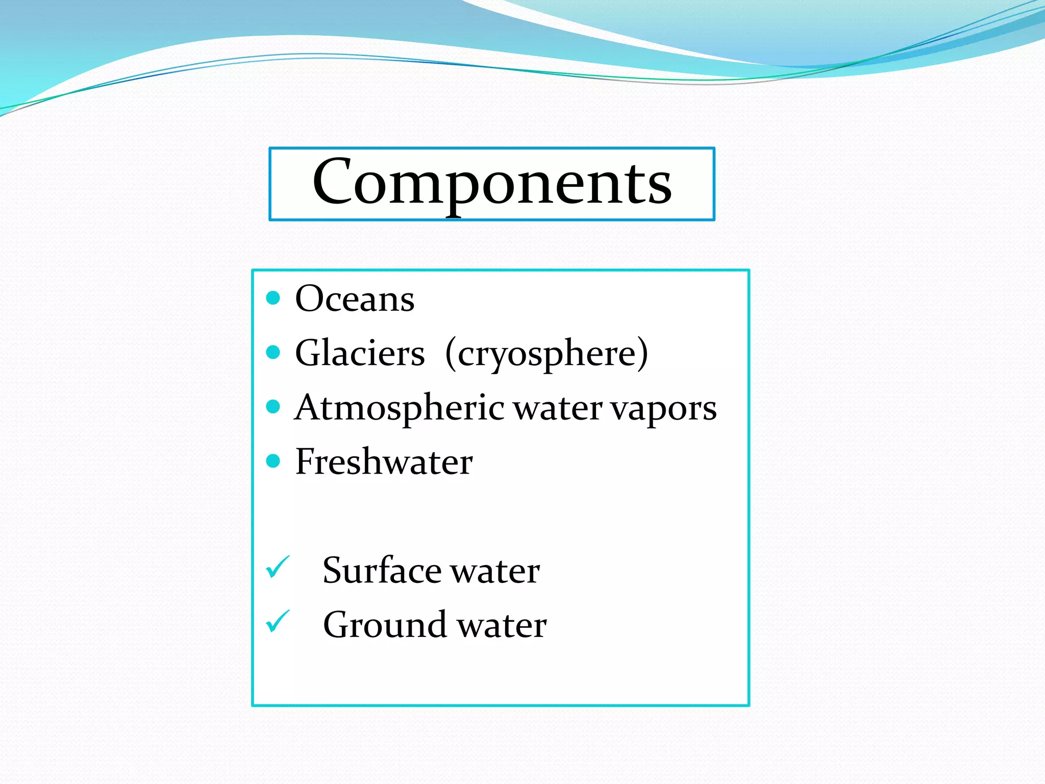 Hydrosphere | PPTX | Geography | Science