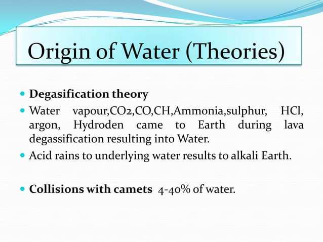Hydrosphere | PPTX | Geography | Science
