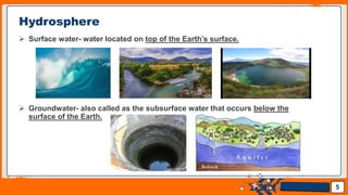 Hydrosphere | PPTX | Chemistry | Science