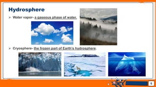 Hydrosphere | PPTX | Chemistry | Science