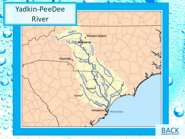 North Carolina Watershed Map