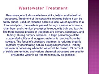 Hydrosphere and water pollution | PPTX