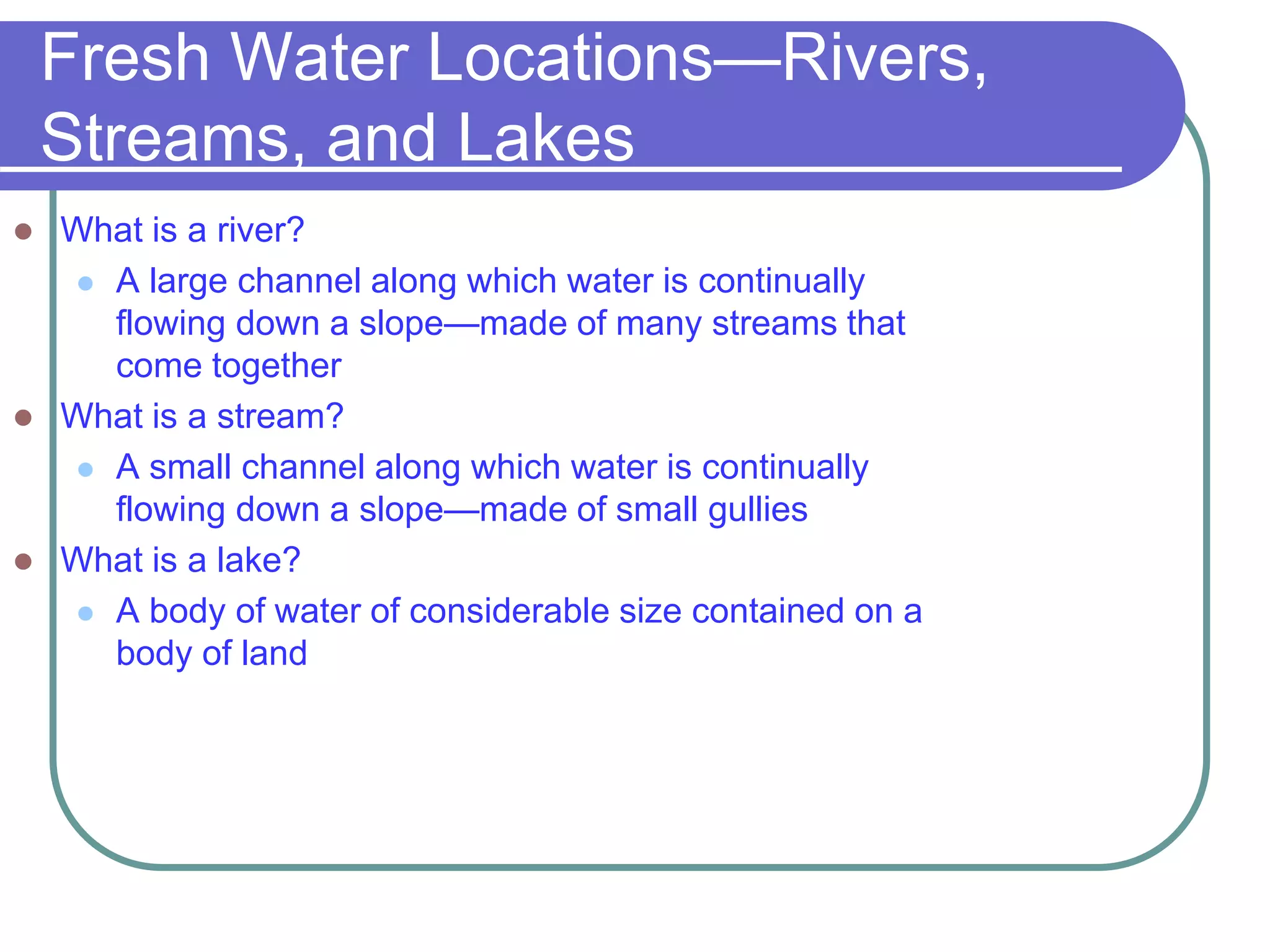 Hydrosphere notes | PPT