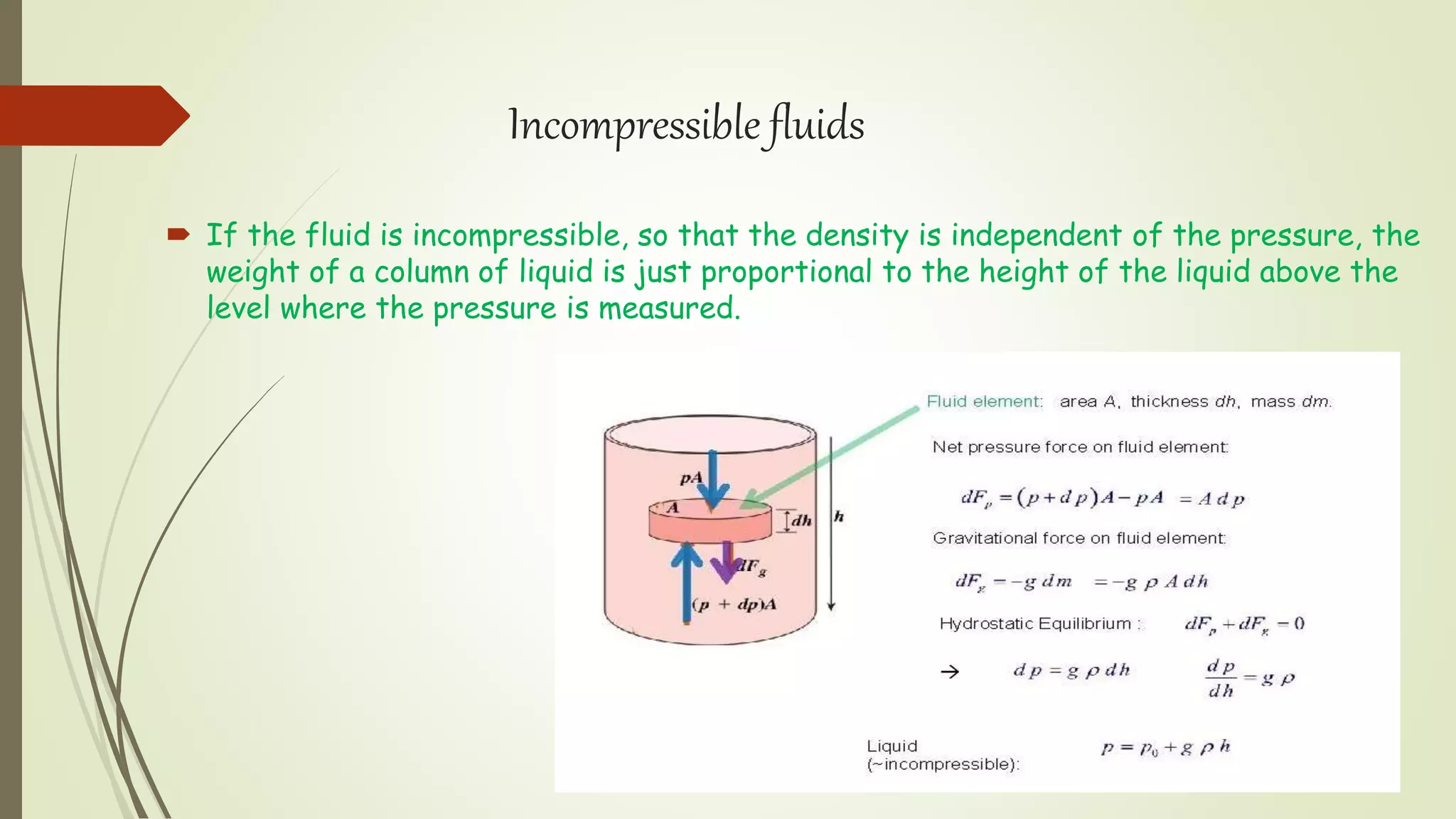Hydrostatic equilibrium | PPTX