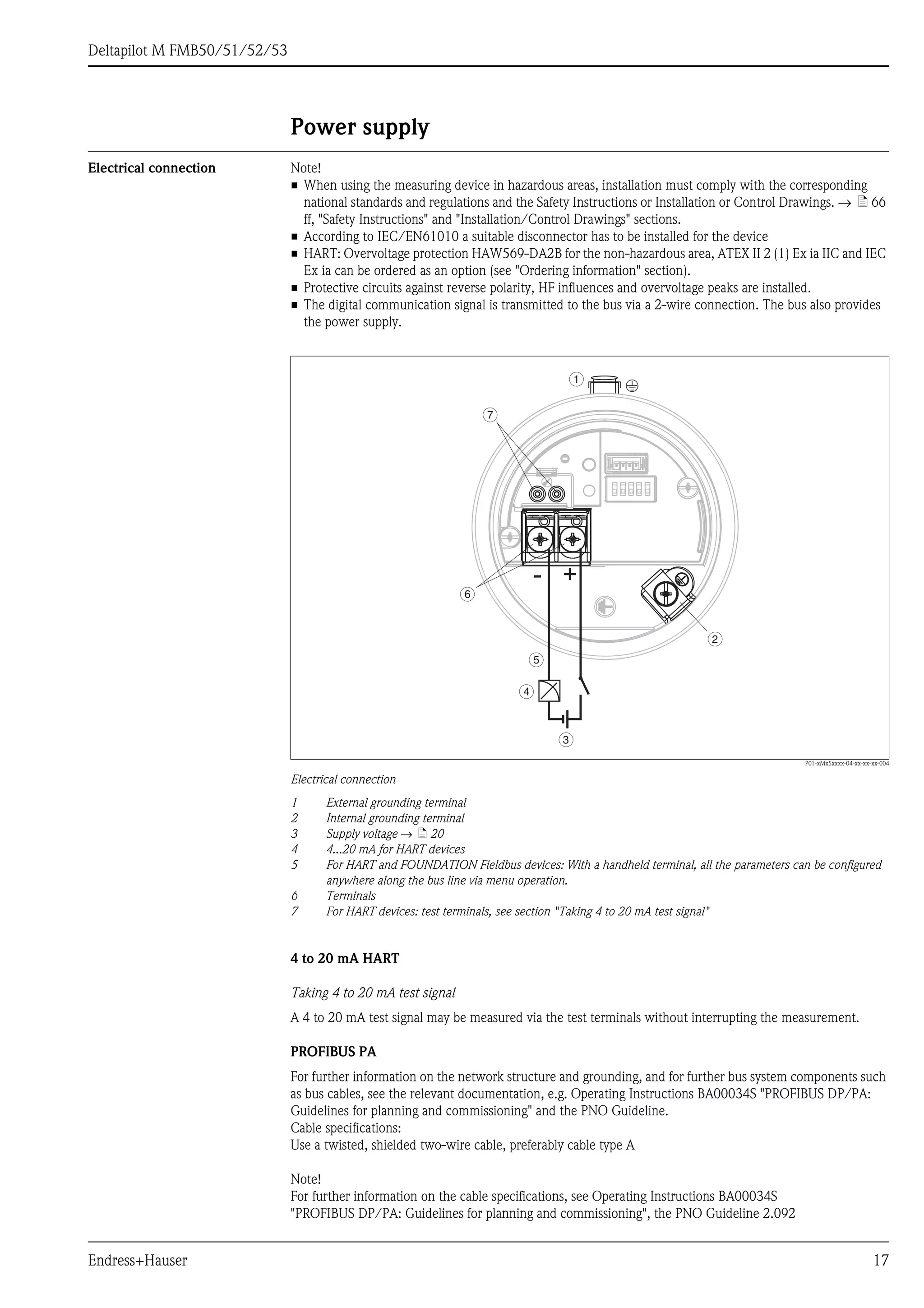 Hydrostatic level measurement-Deltapilot M FMB50/51/52/53 | PDF