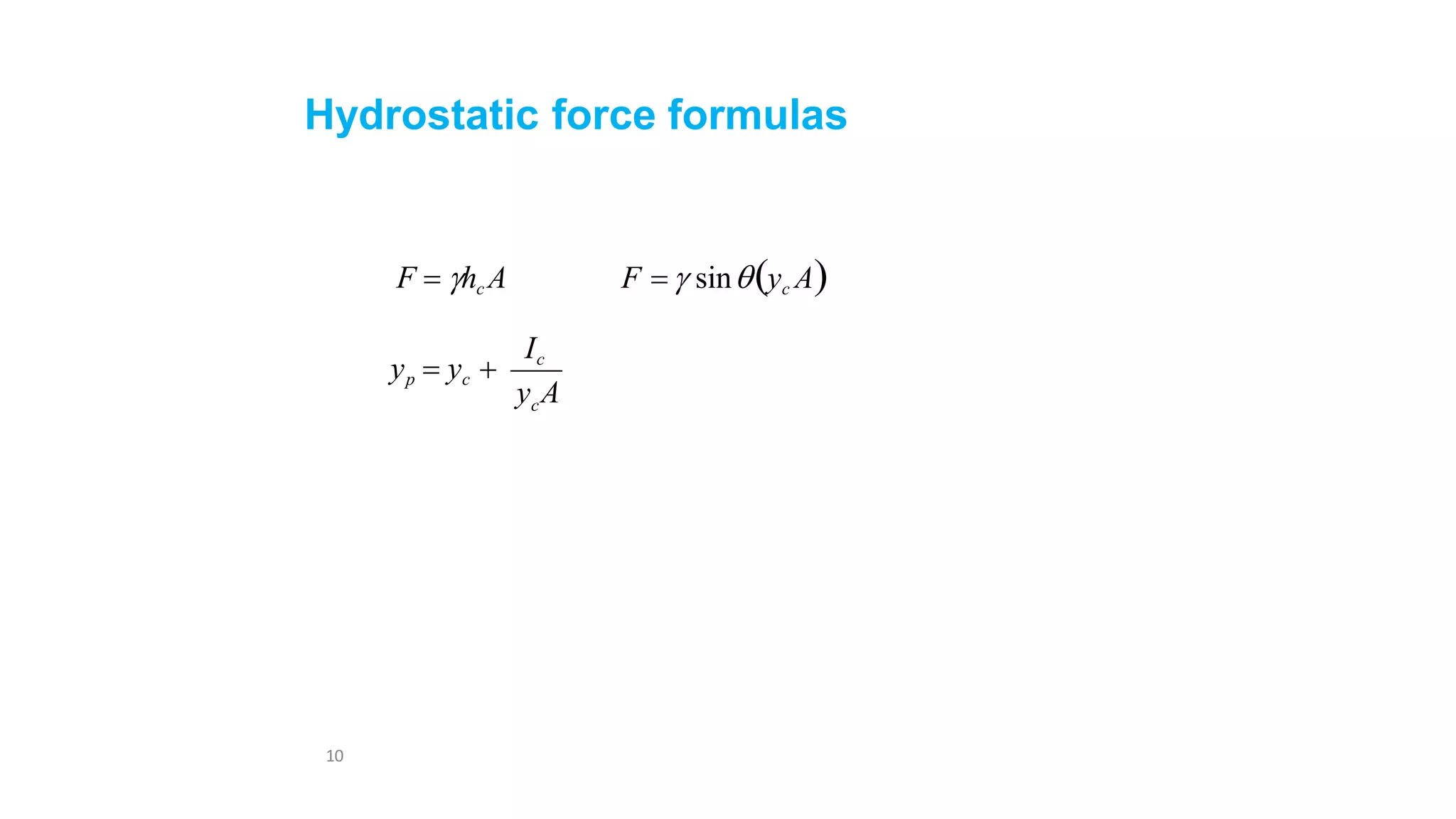 hydrostatic presssure force on planer surface and curved surface.pptx