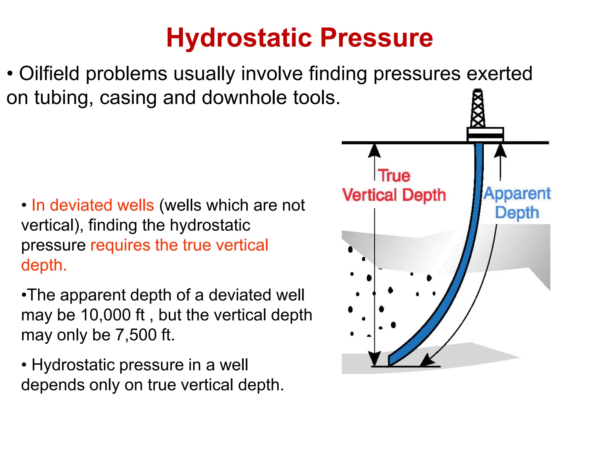 Hydrostatic Pressure And Fluid Gradient Pdf Geology Science
