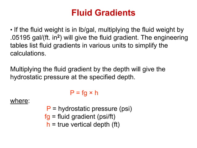 Hydrostatic Pressure & Fluid Gradient.pdf | Geology | Science
