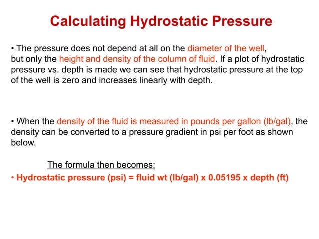 Hydrostatic Pressure & Fluid Gradient.pdf | Geology | Science