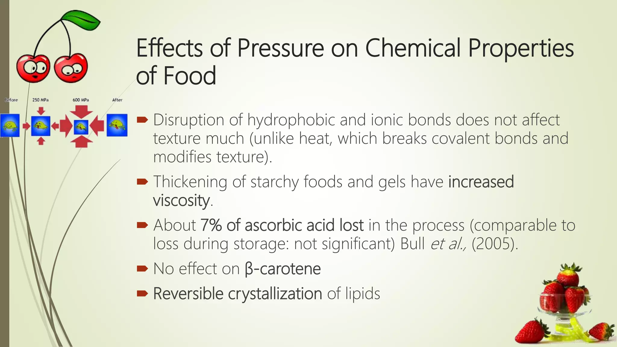 Hydrostatic pressure processing of fruits | PPTX