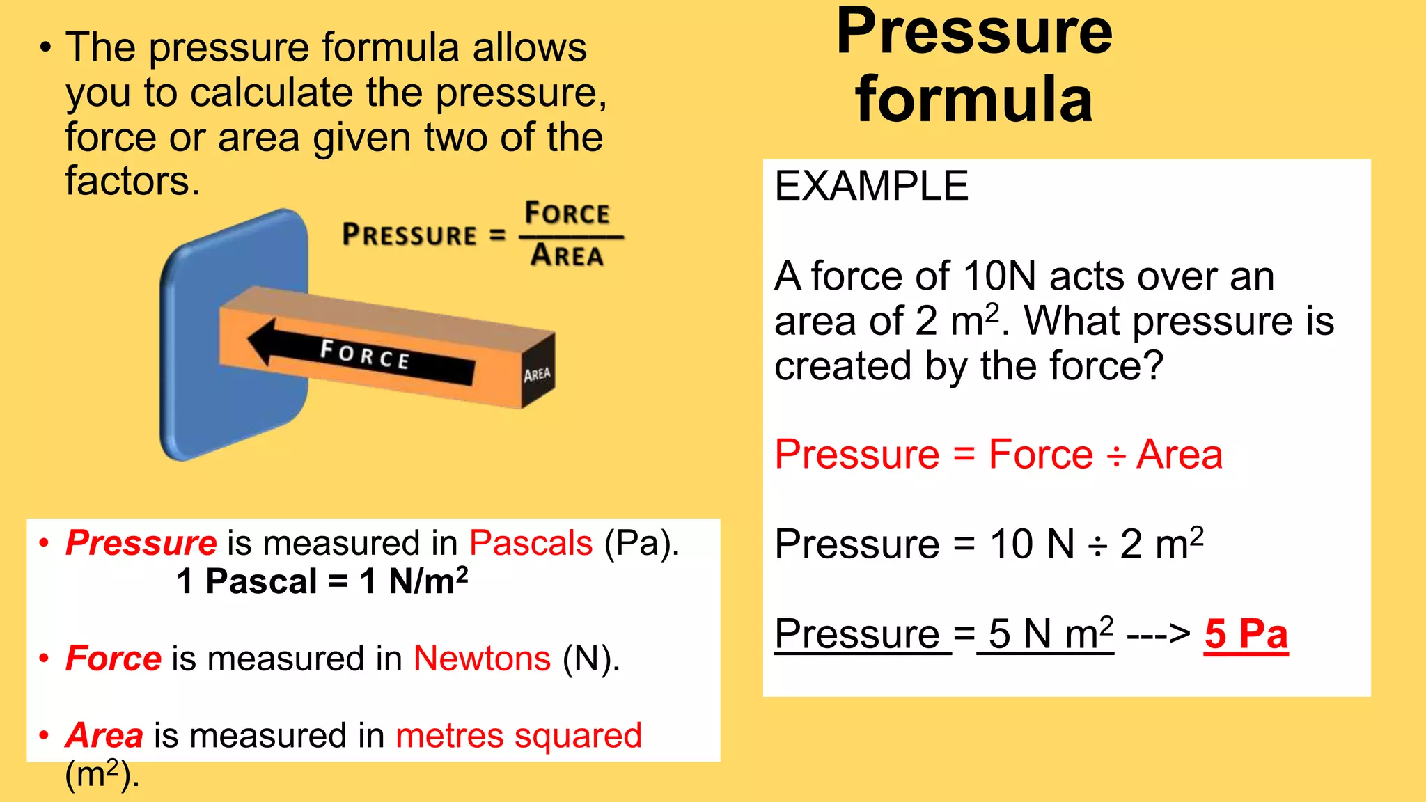 Hydrostatics pressure | PPTX