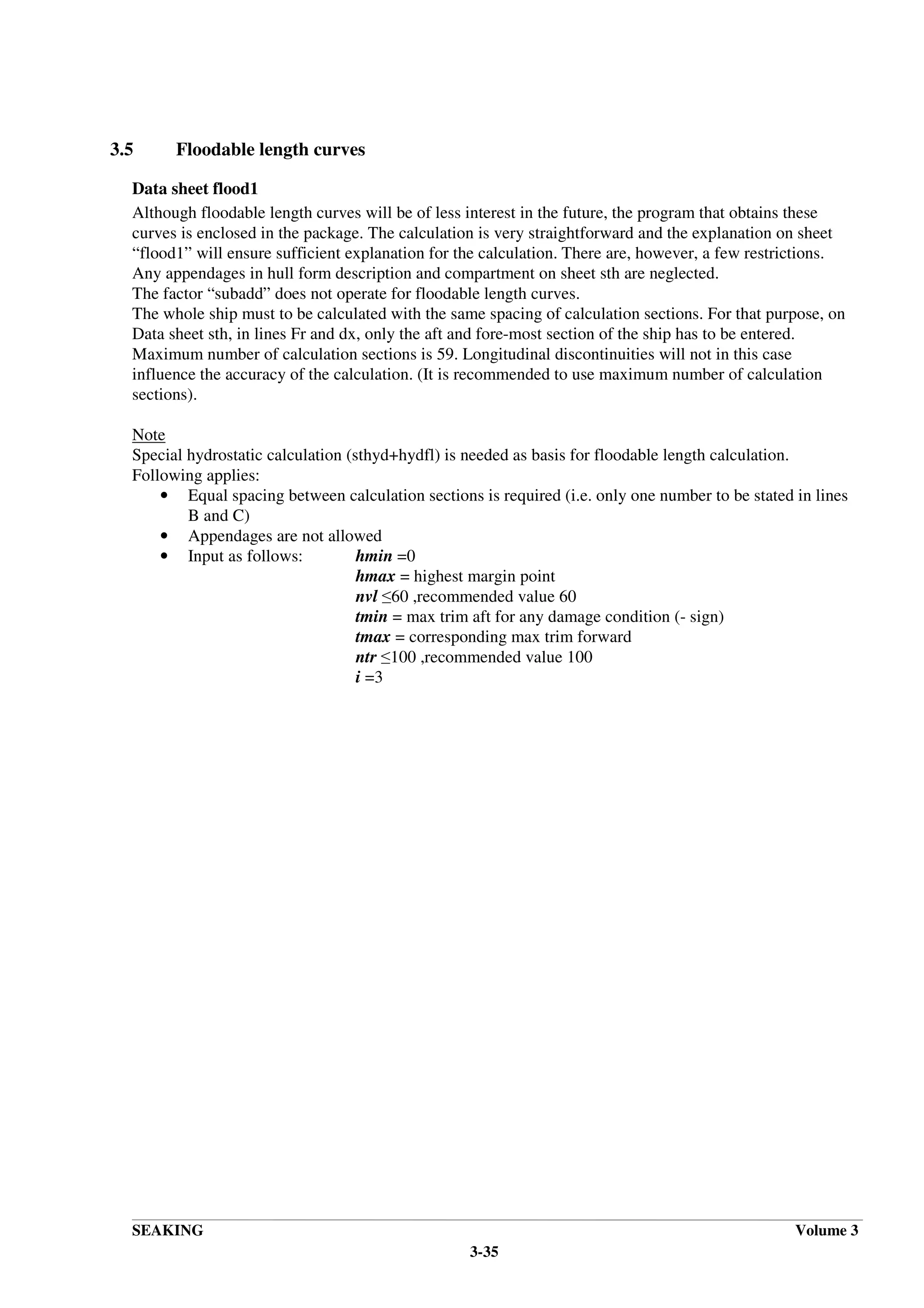 Hydrostatics and stability | PDF