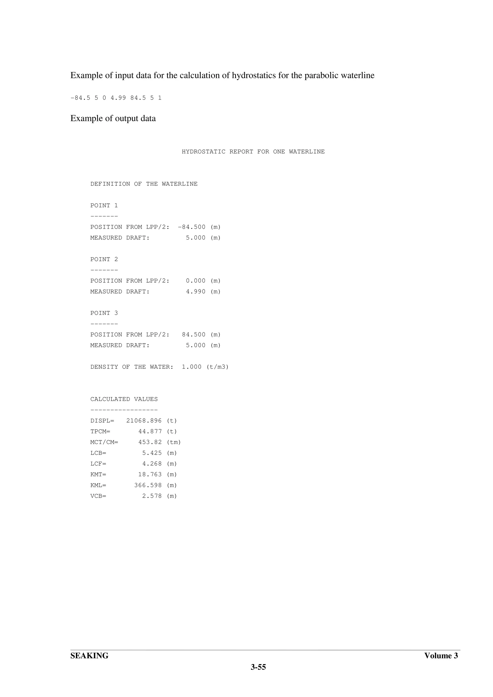 Hydrostatics and stability | PDF