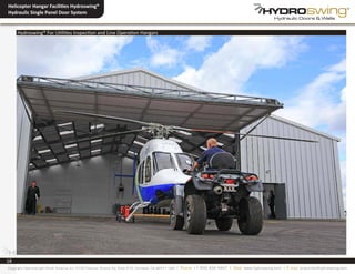 Hydroswing® Helicopter Hangar Facility Door Systems/Hydraulic Doors | PDF
