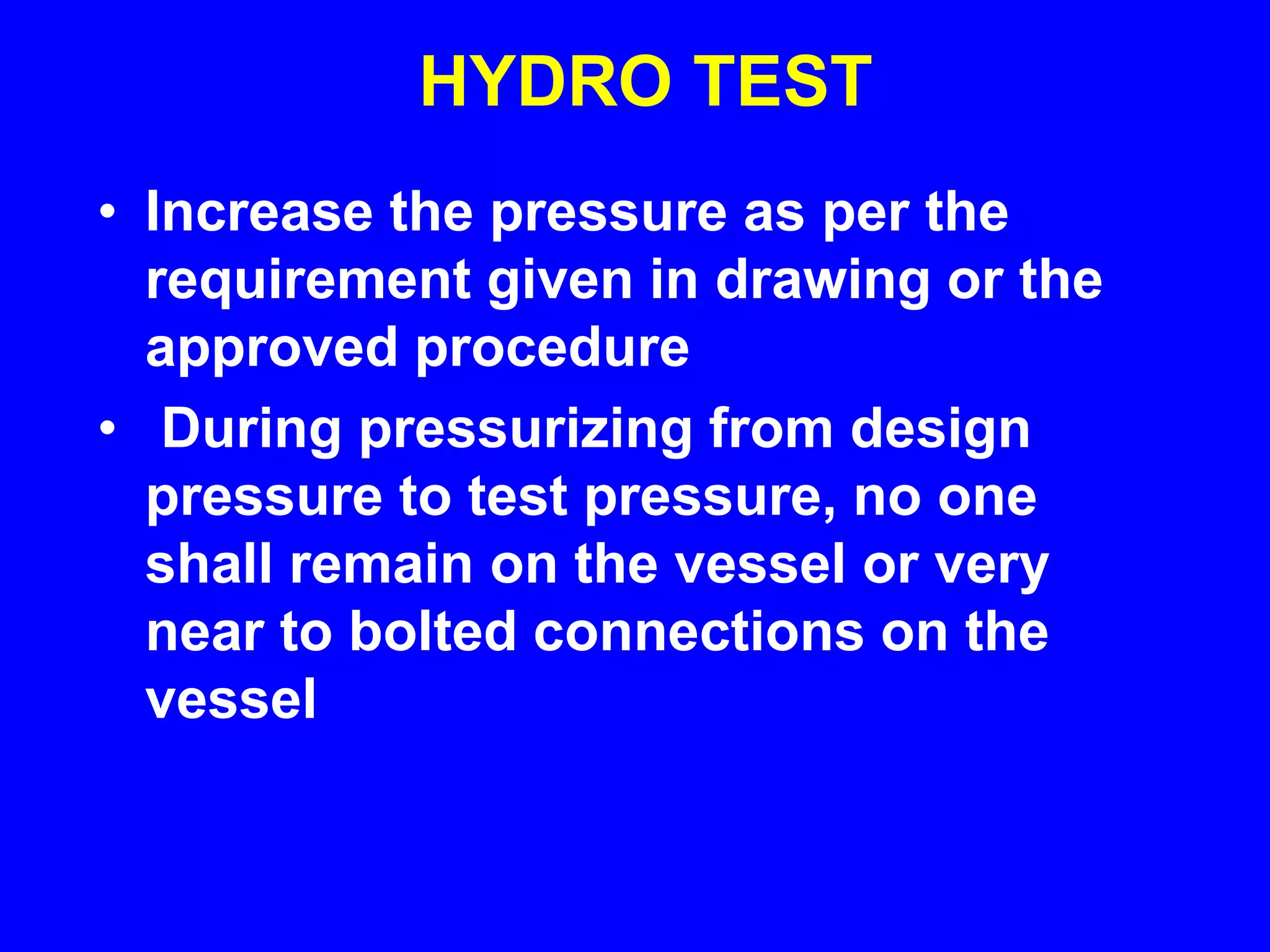 Hydrotest | PPT