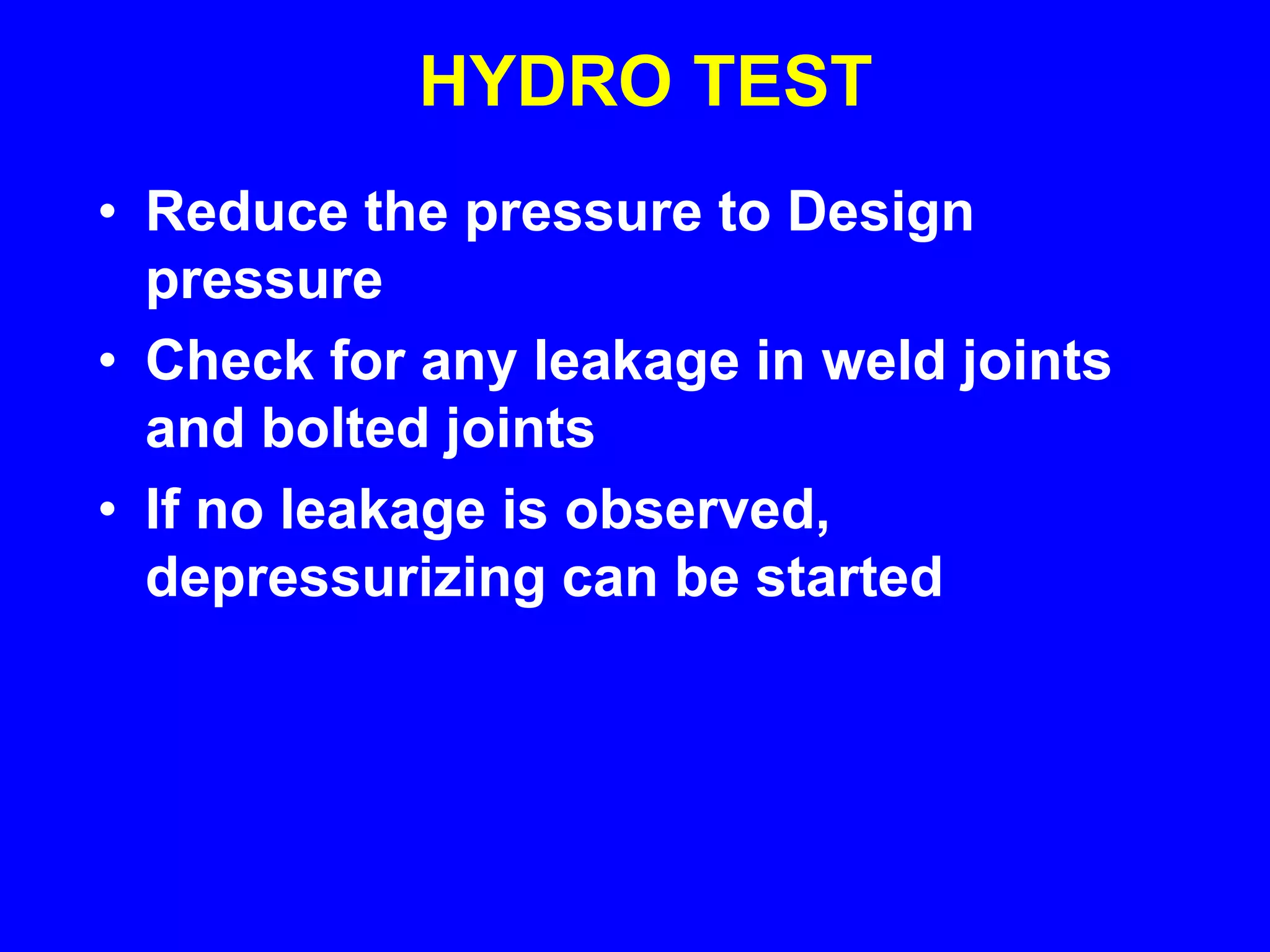 Hydrotest | PPT