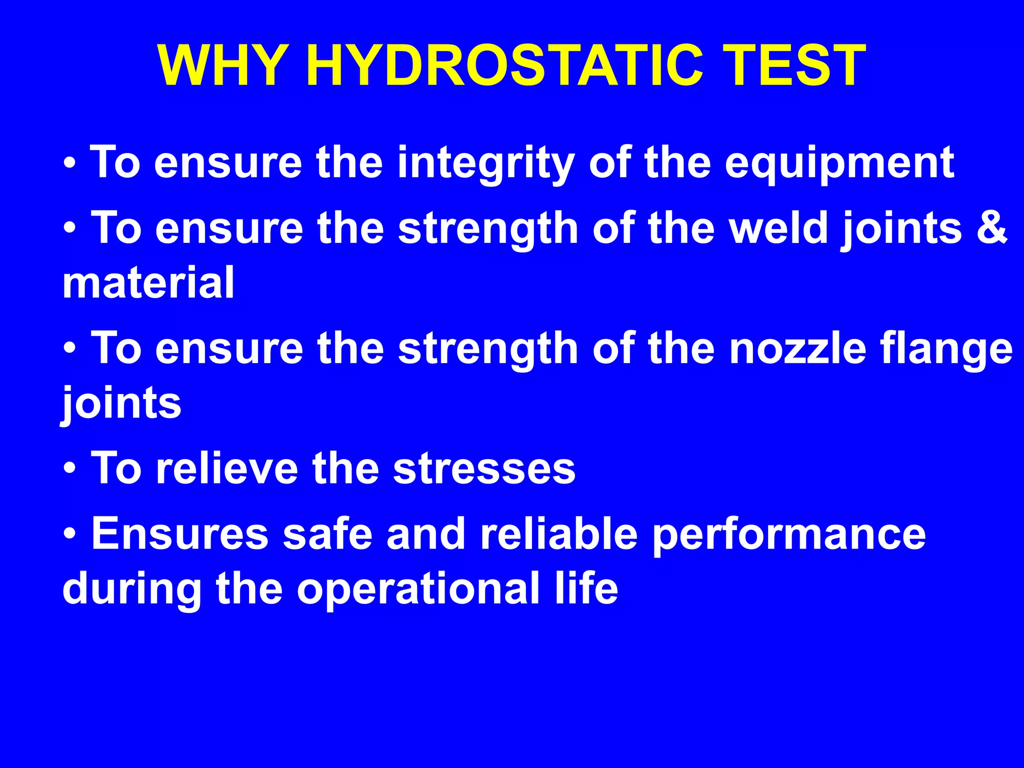 Hydrotest | PPT